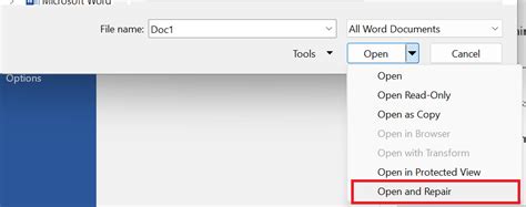 Methods To Fix The Word File Won T Open Error Fixed Yodot