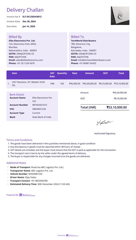 Delivery Challan Under Gst Types And Rules Explained