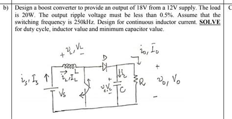 solved q 3 a class c chopper circuit is shown in the
