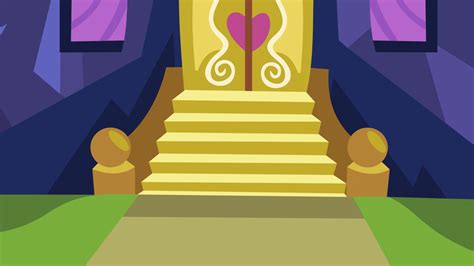 Mlp Fim Twilights Castle Background Front By Perplexedpegasus On Deviantart