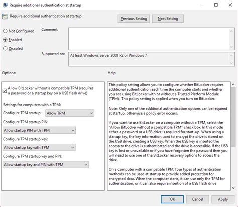 Enable Bitlocker Encryption On Windows 10 Without Tpm How To Use