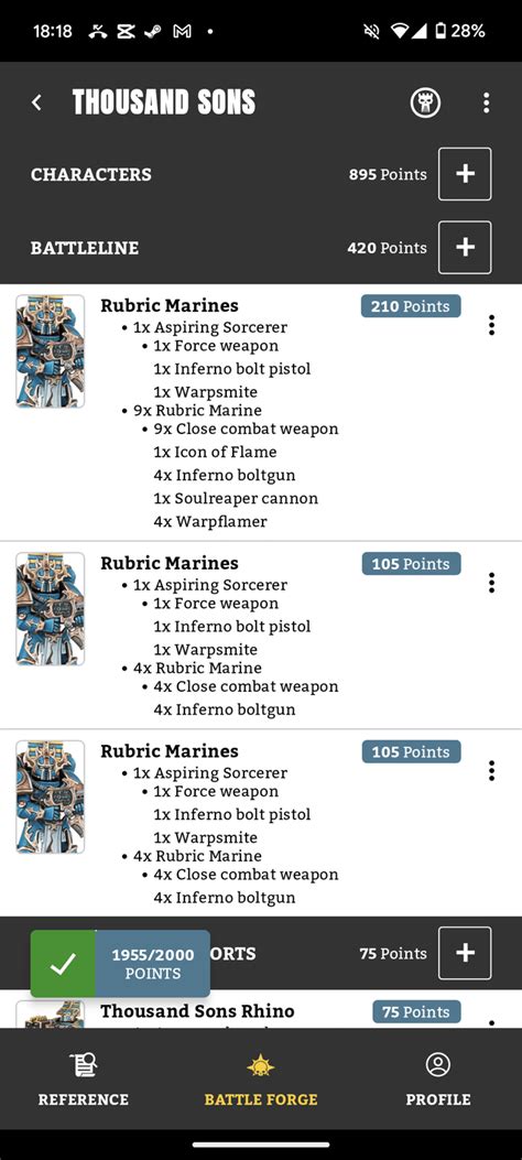 Is This A Good Tsons List Rthousandsons