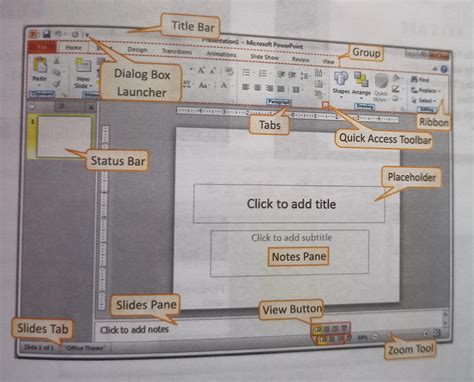 The Computer Teacher Has Given Image Of Powerpoint Window To Your Friend Prateek And Asked Him