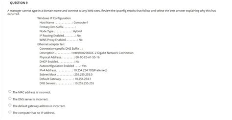 Solved QUESTION 14 You Are Troubleshooting An IP Network Chegg Com