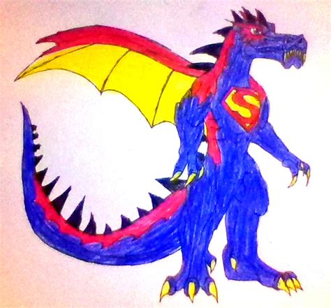 Superdragon Injustice Supermans Kaiju Form By Kaijumaster201 On Deviantart