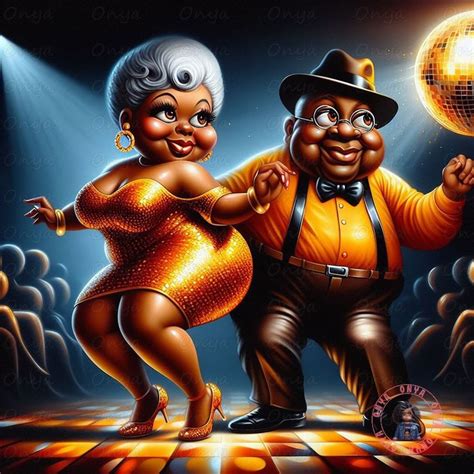 Onya G Ma And G Da On The Dance Floor Melanin Png African American