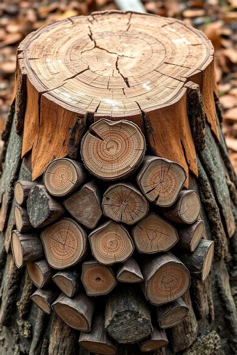 24 Creative Tree Stump Decorating Ideas For Outdoor Spaces