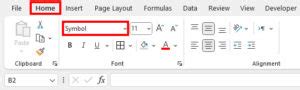 How To Insert Sigma Sum Symbol In Excel