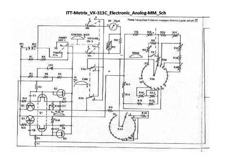 Itt Metrix Vx 313c Electronic Analog Mm Sch Service Manual Download