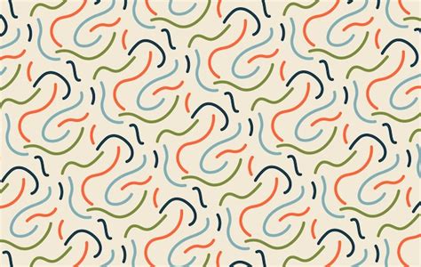 Premium Vector Vector Doodle Lines Pattern Background