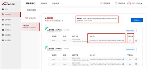 新手指南 虹软视觉开放平台