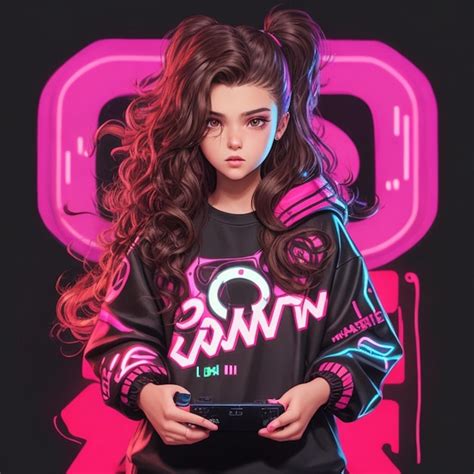 Premium Ai Image Gamer Girl 4