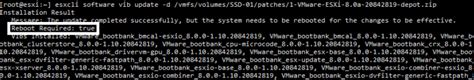 Manually Update Esxi Ssh Console Accept Defaults