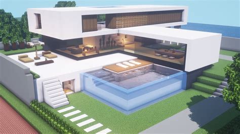 Minecraft Modern Houses Tutorial