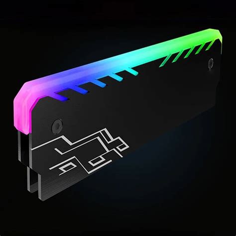 dissipador com led rgb para memoria ddr3 ddr4 mercado livre