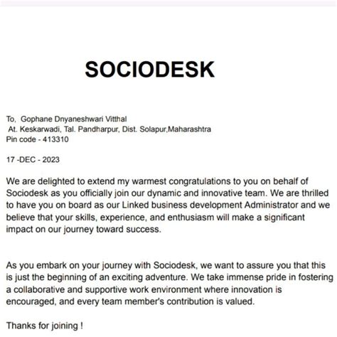 Newbeginnings Businessdevelopment Sociodeskjourney Careermilestone Gratitude Dnyaneshwari
