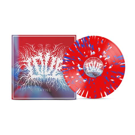 Tayne Official Label Store Love Bright Red With Blue And White Splatter