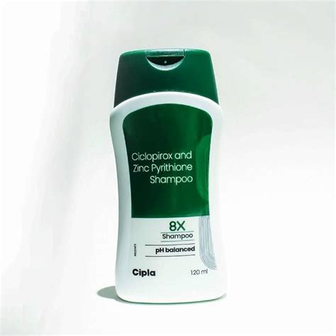 Cipla Pharma 8x Anti Dandruff Shampoo 120 Ml Veeha Beauty