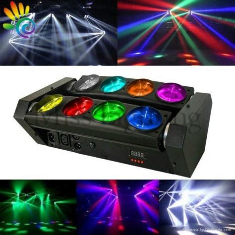8 10w Rgbw Led Spider Beam Light Ml Ml18 Misslighting China
