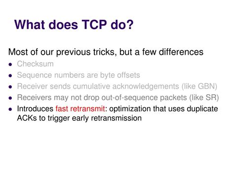 PPT TCP PowerPoint Presentation Free Download ID