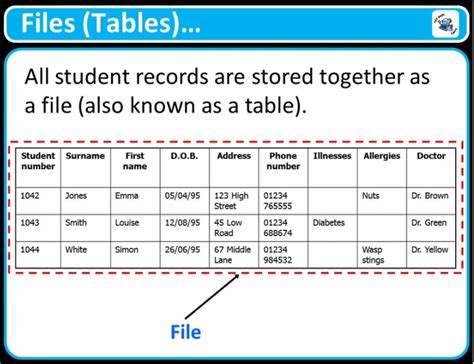 Surinder S IGCSE Website Section Database Theory