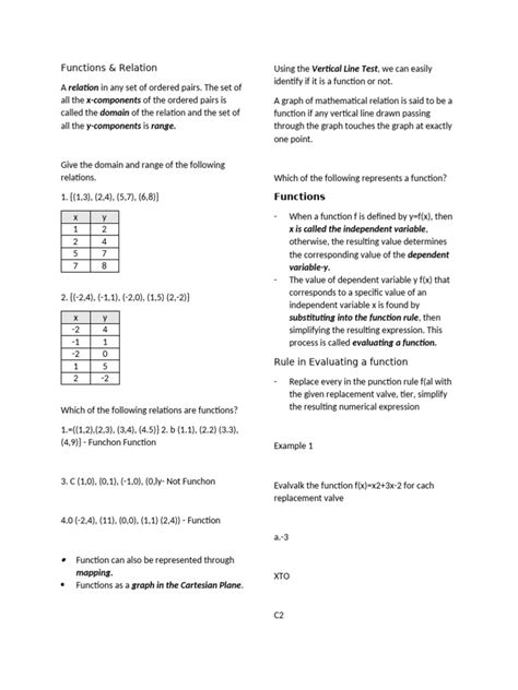 General Mathematics Notes Pdf
