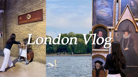 혼자 떠난 런던 여행🇬🇧 Vlog Ep2 해리포터스튜디오 캠든마켓 하이드파크 Youtube