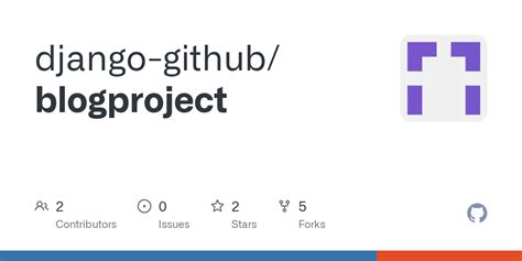 Github Django Githubblogproject