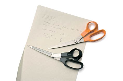 Orange Handled Classic Scissors Fiskars