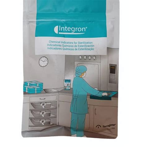 Integron Chemical Indicator For Sterilisation Class V Paper Strips 200 Units Per Aluminum