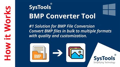 Bmp File Converter Tool By Systools Convert Multiple Bmp Files Best