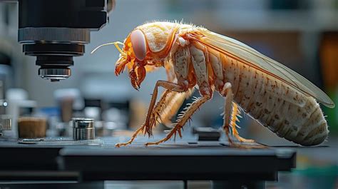 Insect Anatomy In Forensic Entomology Depicted In A 3d Microscope View