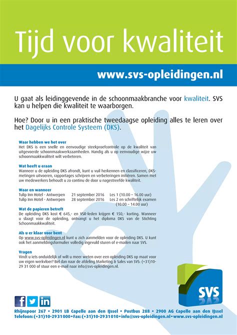 Flyer En Aanmeldingsformulieren Vsr Opleidingen België 2016 Pdf Business Business And Finance
