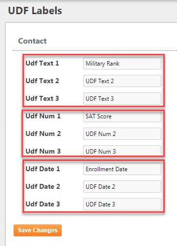 how can user defined fields udf work for me help center