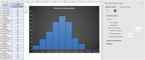 ¿cómo Se Hace Un Histograma En Excel Excel En Barcelona