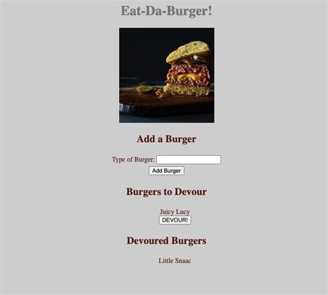 GitHub Mont Burger