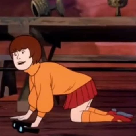 Scooby Doo Velma Dinkley My Glassess Hanna And Barbera Square