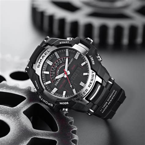 Men Quartz Chronograph Tachymeter Man Wristwatch Calender Timer Casual