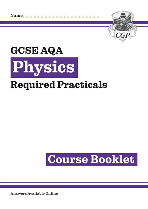 New Gcse Physics Aqa Required Practicals Course Booklet Cgp Books