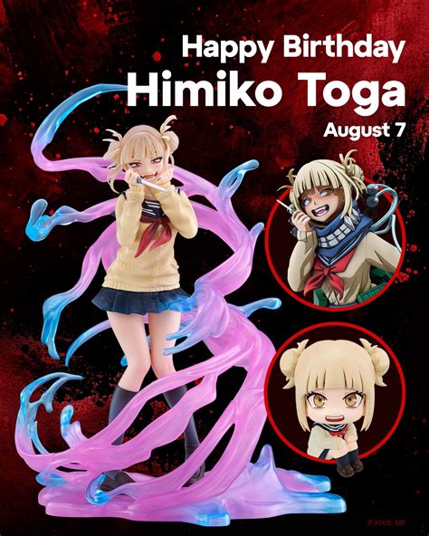 Happy Birthday Himiko Toga 🎂🎉 8 7 Crunchyroll Store Facebook