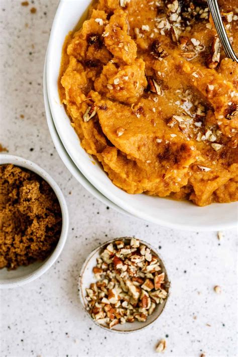 Mashed Sweet Potato Recipe Pecans At Edward Gratwick Blog