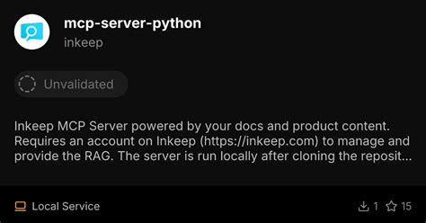 Mcp Server Python Mcp Servers · Lobehub