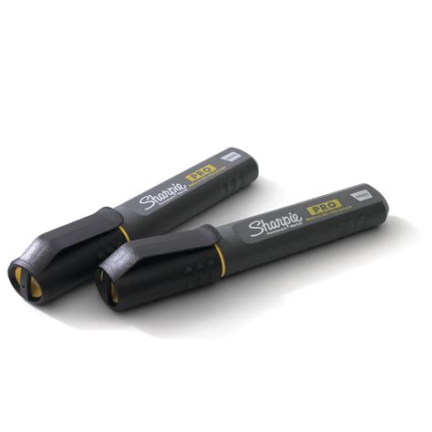 Sharpie Pro Permanent Markers Chisel Tip Black 2 Count Beauty Suppliers Online Shopping