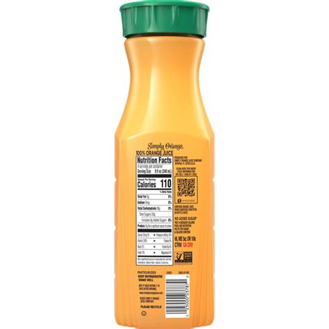 Simply Pulp Free Orange Juice Same Day Delivery Or Pickup Cub