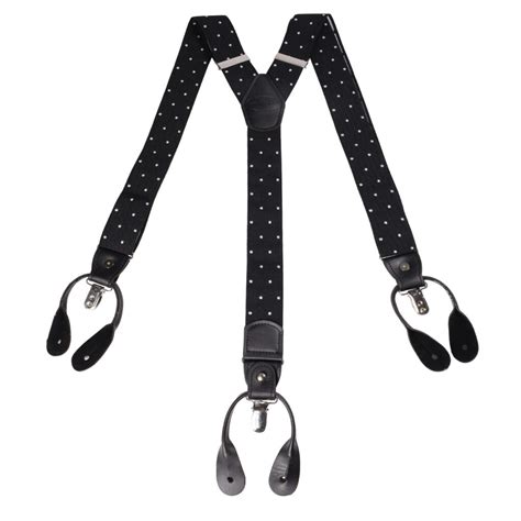 Suspensores Suspensor Negro Sp014 Gino Rodinis