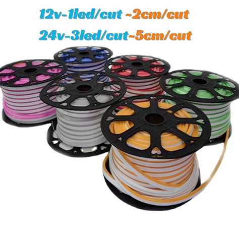 Custom Silicone Led Neon Lights High Brightness Led Neon Strip Lights