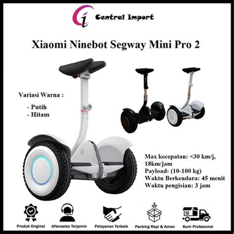 Jual Xiaomi Ninebot Segway Mini Pro 2 Versi 2 Scooter Ninebot Mini Pro