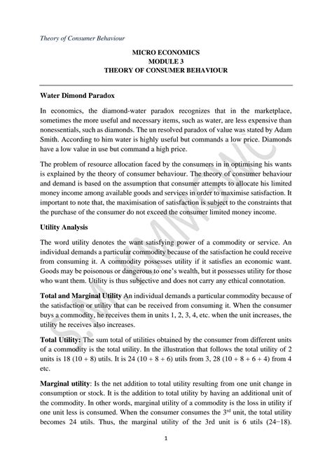 Solution Theory Of Consumer Behaviour Studypool Solution Theory Of Consumer Behaviour Studypool