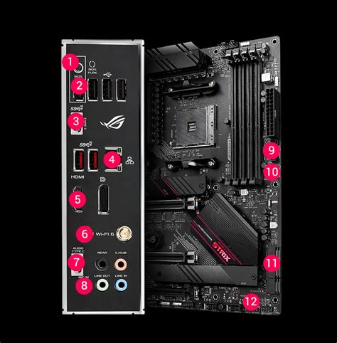 Rog Strix B550 E Gaming Motherboards Rog United States