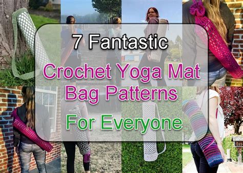 Crochet Yoga Mat Bag